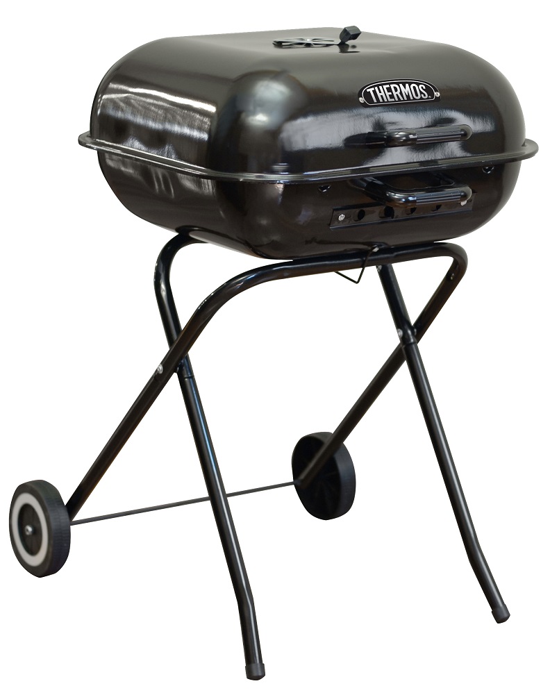 Grill Charcoal 18.5In (47Cm) Square Black Thermos Cancel | ACE Hardware