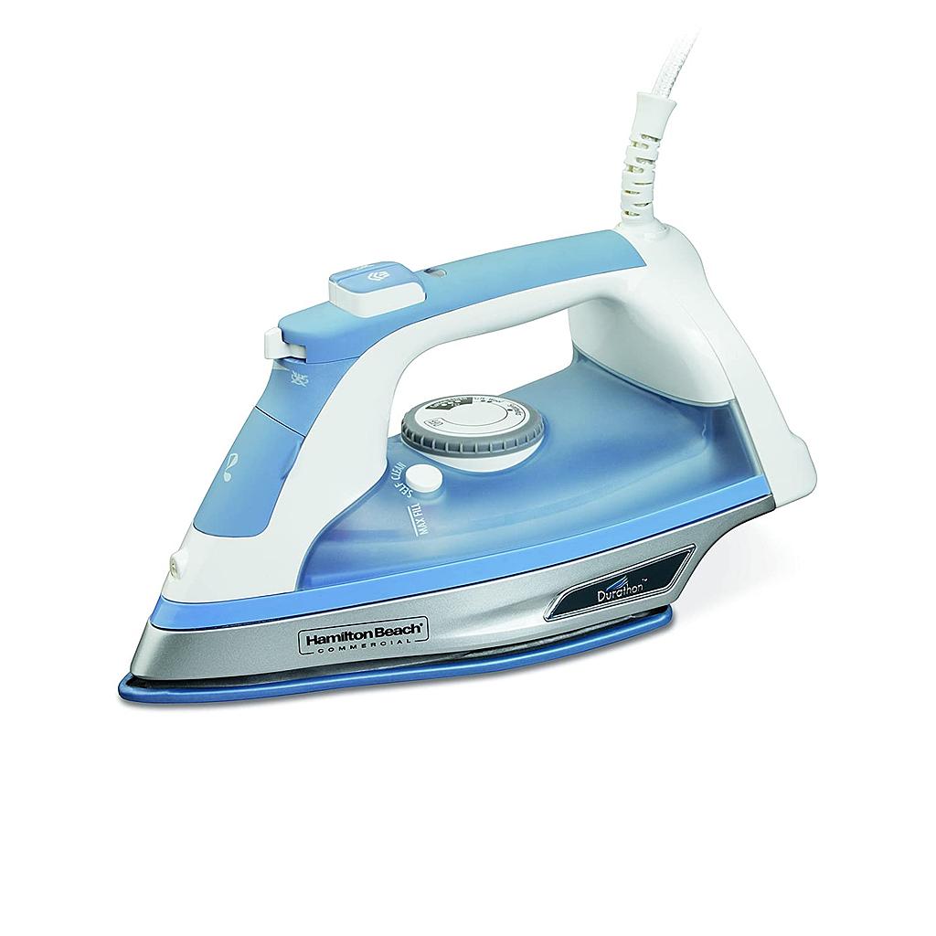 Hamilton Beach Durathon Electric Nonstick Iron with Vertical Steam ...