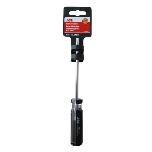 Torx Screwdriver T27 X 4 In (T27 X 10Cm) Ace | ACE Hardware